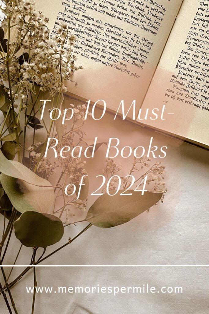 Top 10 Must-Read Books of 2024 - Karee Russell